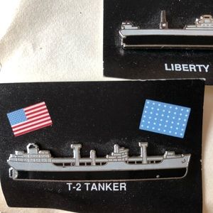 Accessories | 3 Historic Navy Class Of Ship Pins | Poshmark